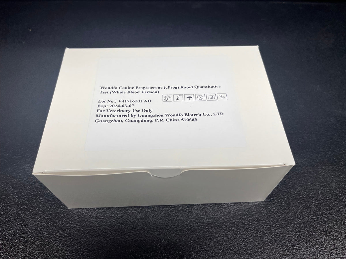 Wondfo Finecare Vet Whole Blood Progesterone Test Kit